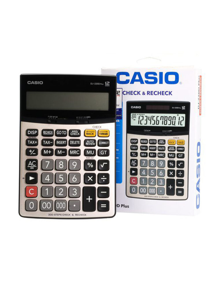 Casio DJ-220D Plus Calculator – Al Jaffal Centre