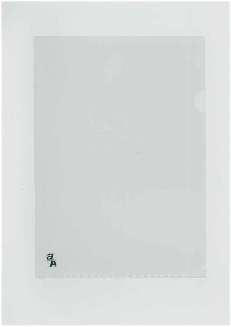Double A A4 L Shaped Clear File – AlJaffal Centre